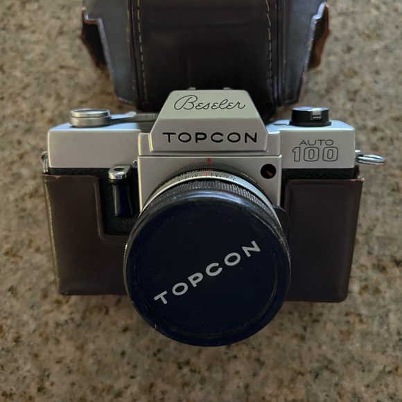 Cameras, Photo & Video | Vintage Topcon Beseler Auto 10 With Brown Leather Case | Poshmark